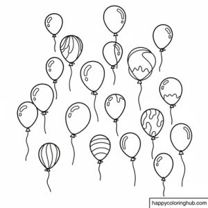 100 day coloring pages – Happy Coloring Hub – Free Printable Coloring ...