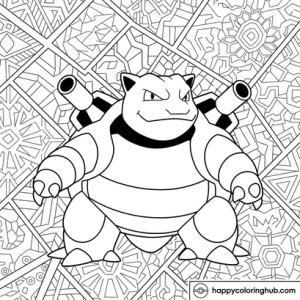 Adult pokemon coloring – Happy Coloring Hub – Free Printable Coloring ...