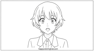 Anya coloring pages – Happy Coloring Hub – Free Printable Coloring ...