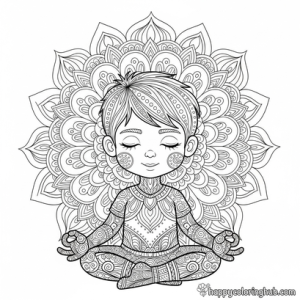 Coloring page little boy – Happy Coloring Hub – Free Printable Coloring ...