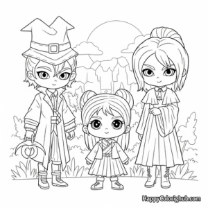 Coloring pages wicked the musical – Happy Coloring Hub – Free Printable ...