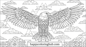 Hard adult animal coloring page to print out – Happy Coloring Hub ...
