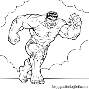 Hulk printable – Happy Coloring Hub – Free Printable Coloring Pages for ...