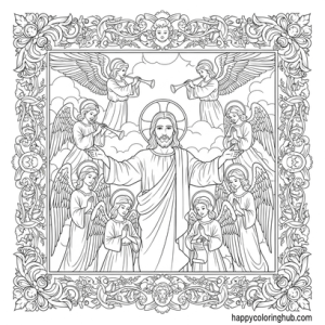 Little boy jesus coloring page – Happy Coloring Hub – Free Printable ...