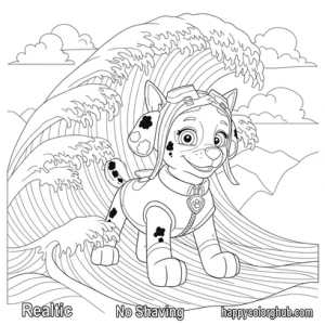 Paw patrol zuma coloring pages – Happy Coloring Hub – Free Printable ...