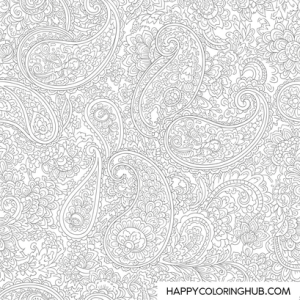 Repeating patterns coloring pages – Happy Coloring Hub – Free Printable ...