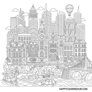 Adult stress relief coloring pages – Happy Coloring Hub – Free ...