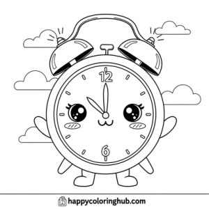 Bold and simple daily objects coloring book pdf – Happy Coloring Hub ...