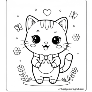 Coloring page for 5 year old – Happy Coloring Hub – Free Printable ...