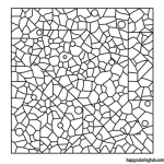 Coloring pages simple for adults – Happy Coloring Hub – Free Printable ...
