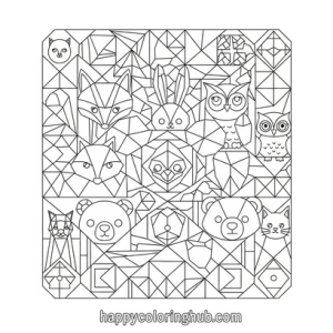Cute things to color – Happy Coloring Hub – Free Printable Coloring ...