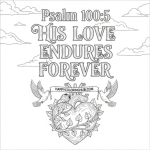 Free coloring pages for psalm 100 – Happy Coloring Hub – Free Printable ...