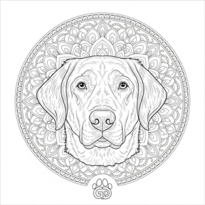 Free printable guide/service dog coloring pages – Happy Coloring Hub ...