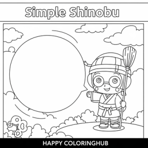 Shinobu coloring pages – Happy Coloring Hub – Free Printable Coloring ...