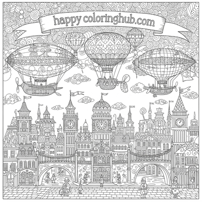 Elves skating coloring page for kids – Happy Coloring Hub – Free ...