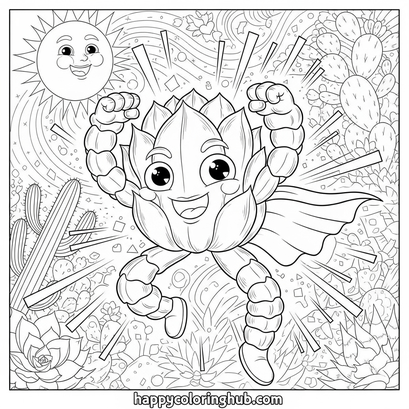 Victorian sugar skulls coloring page for seniors – Happy Coloring Hub ...