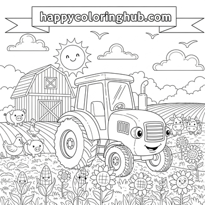 Bakeries celebration coloring page for anxiety relief – Happy Coloring ...